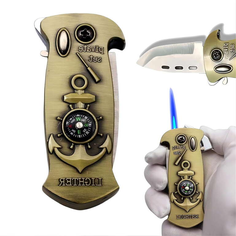 Feng Fang 4-in-1 Dragon Edition Lighter – Windproof & Refillable Torch ...